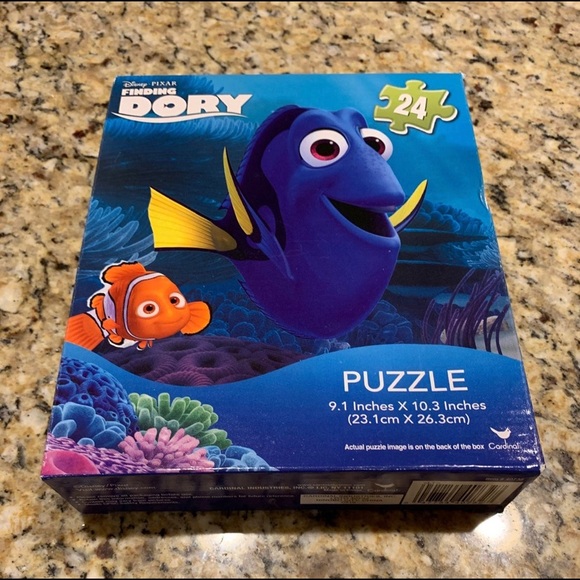 Disney | Toys | Finding Dory 24 Piece Puzzle | Poshmark